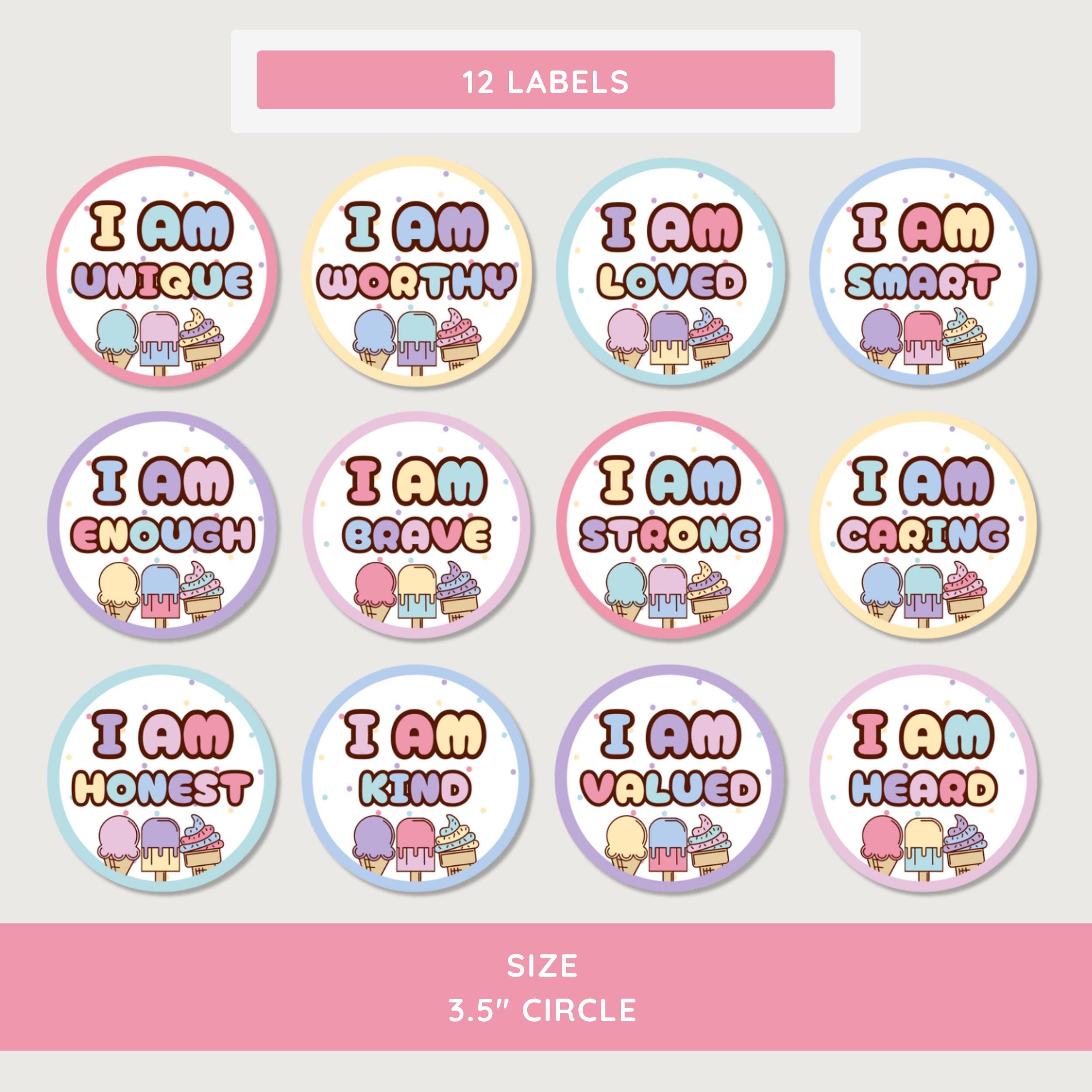 Classroom Affirmation Station: Pastel Posters & Labels (canva Template ...