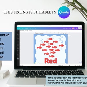 Ocean Theme Color Posters, Printable & Editable Classroom Color Posters ...