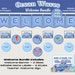 Ocean Theme Welcome Bundle, Printable & Editable Classroom Welcome Sign ...