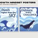 Ocean Theme Growth Mindset Posters, Printable & Editable Inspirational ...