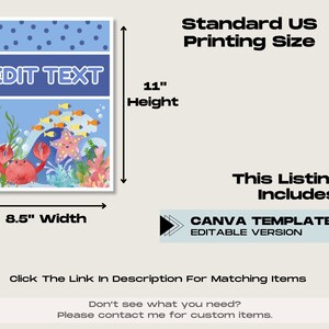 Ocean Theme Binder Covers and Spines, Printable & Editable Teacher ...