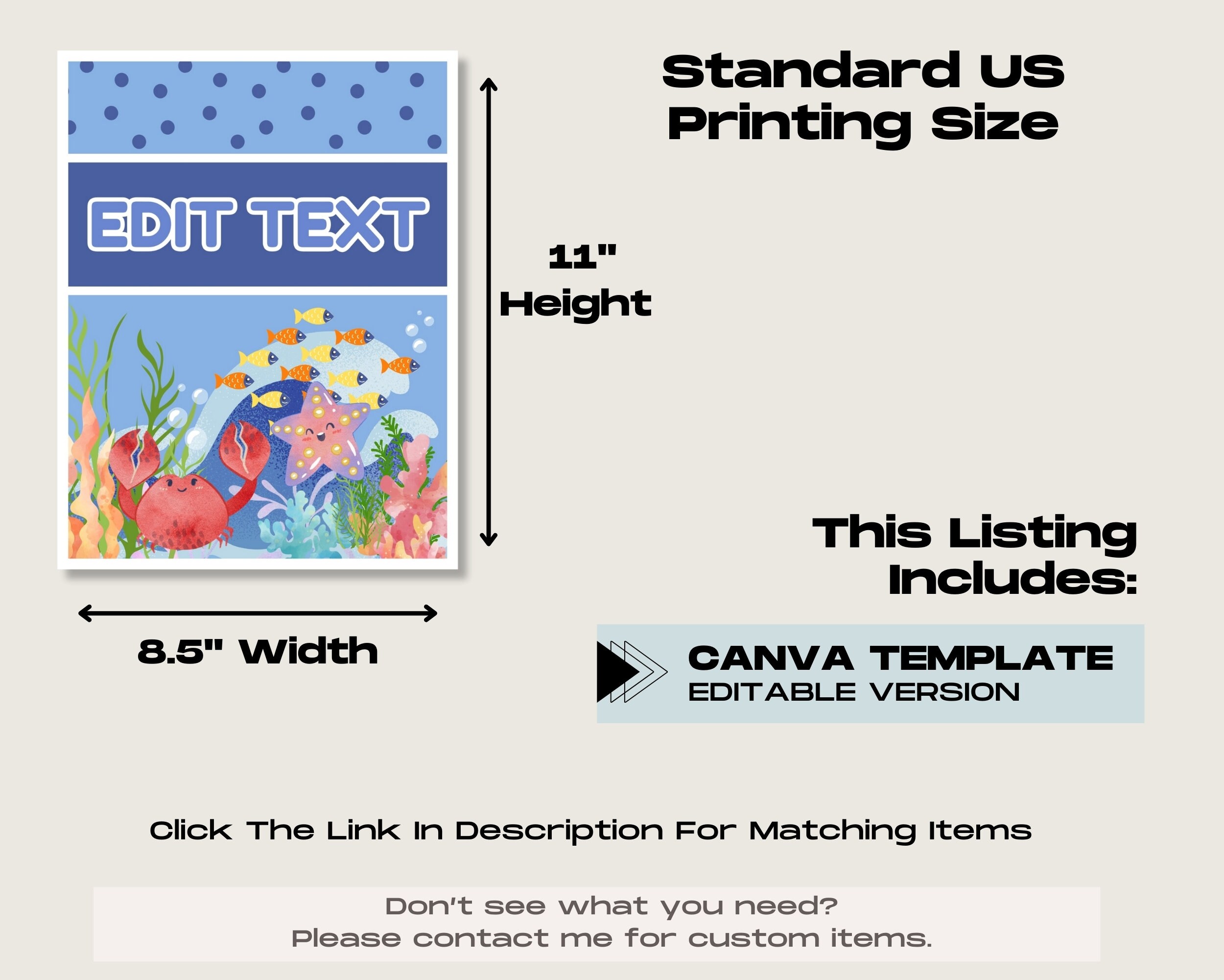 Ocean Theme Binder Covers and Spines, Printable & Editable Teacher ...