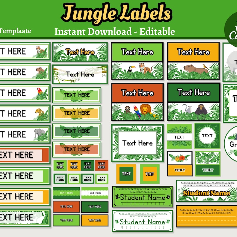Cubby Labels - Etsy
