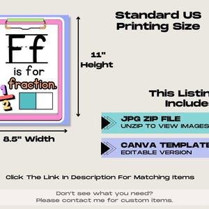 School Supply Alphabet Posters, Printable & Editable A-Z Classroom ...