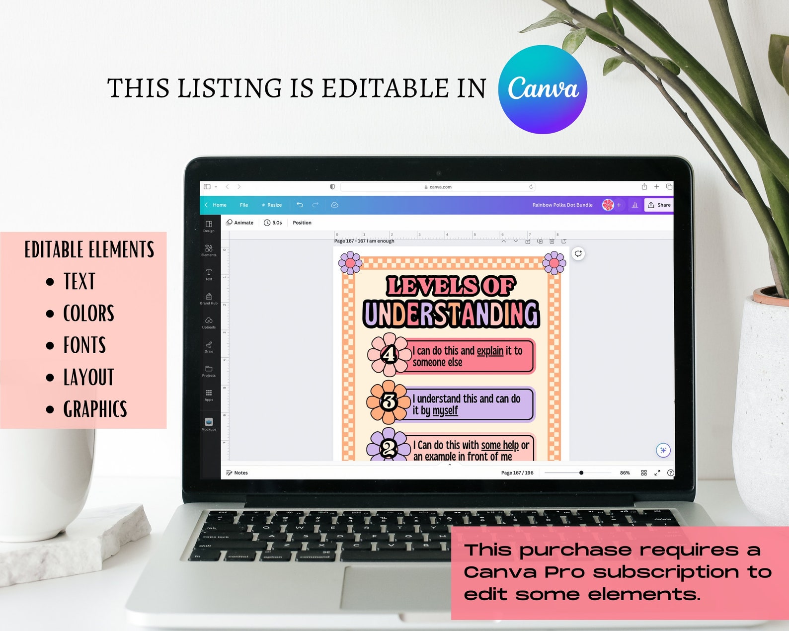 Levels of Understanding Display, Printable & Editable Classroom ...