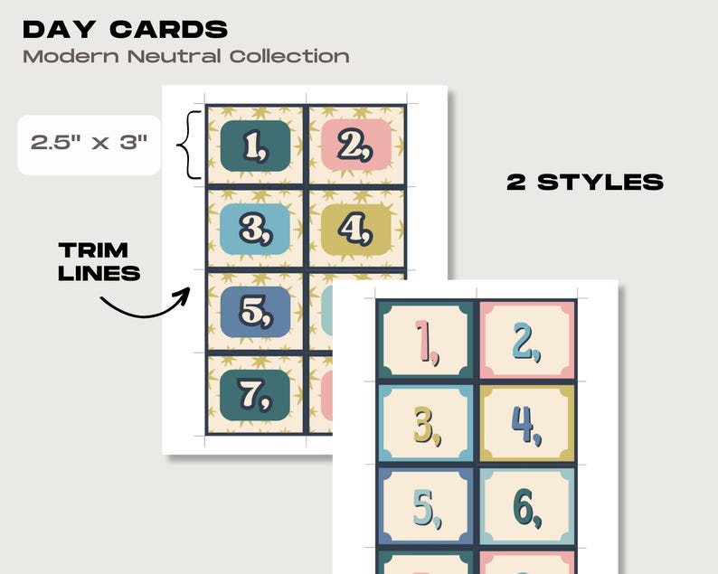 Classroom Flip Calendar, Printable & Editable Classroom Calendar ...