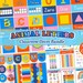 Animal Letters Classroom Decor Bundle, Editable Classroom Decor, Canva ...