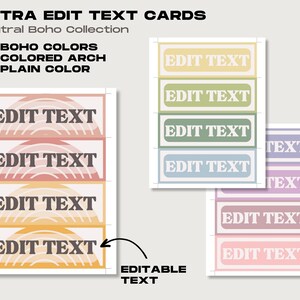 Boho Classroom Schedule: Editable Teacher Printable (canva Template) - Etsy