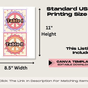 Retro Printable Labels, Editable Classroom Labels, Groovy Labels ...