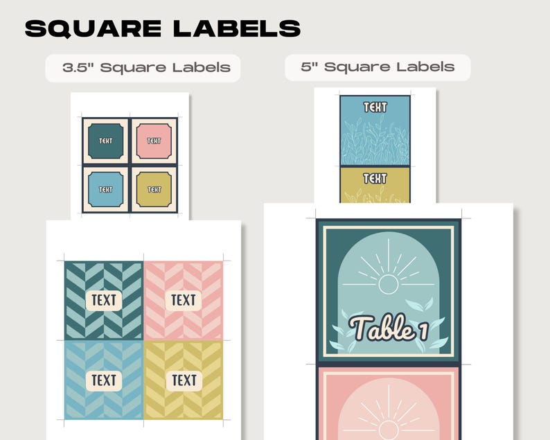 Editable Classroom Storage Labels: Modern Neutral Decor (digital ...