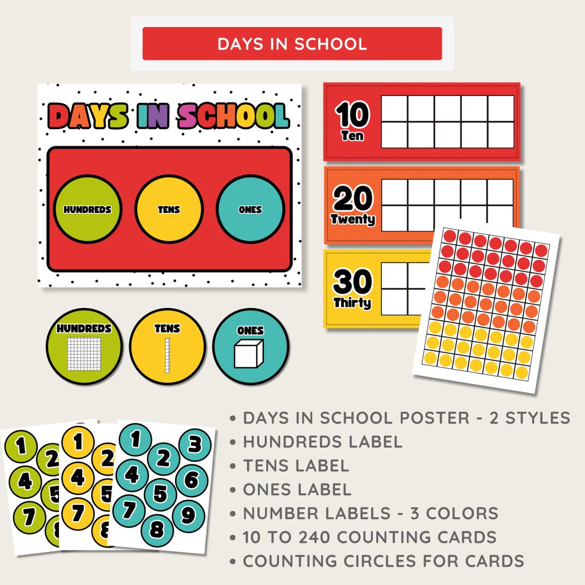 Rainbow Classroom Calendar Bundle: Printable Weather Station (canva ...