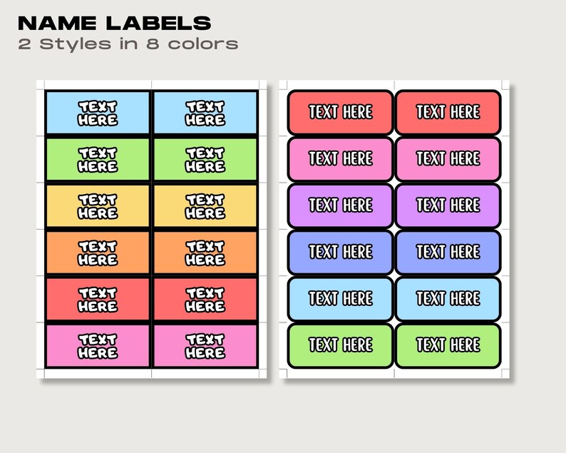 Classroom Schedule & Jobs Display, Printable Editable Class Schedule ...