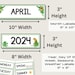 Jungle Calendar Bundle: Editable Classroom Decor (canva Template) - Etsy