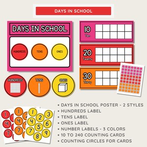 Rainbow Crayon Classroom Calendar Bundle: Printable Teacher Resources ...