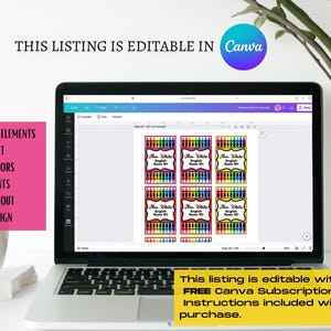 Printable Rainbow Teacher Hall Pass, Custom Editable Hall Passes for ...