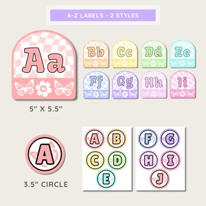 Butterfly Word Wall Display Kit, Printable Elementary Classroom Sight ...