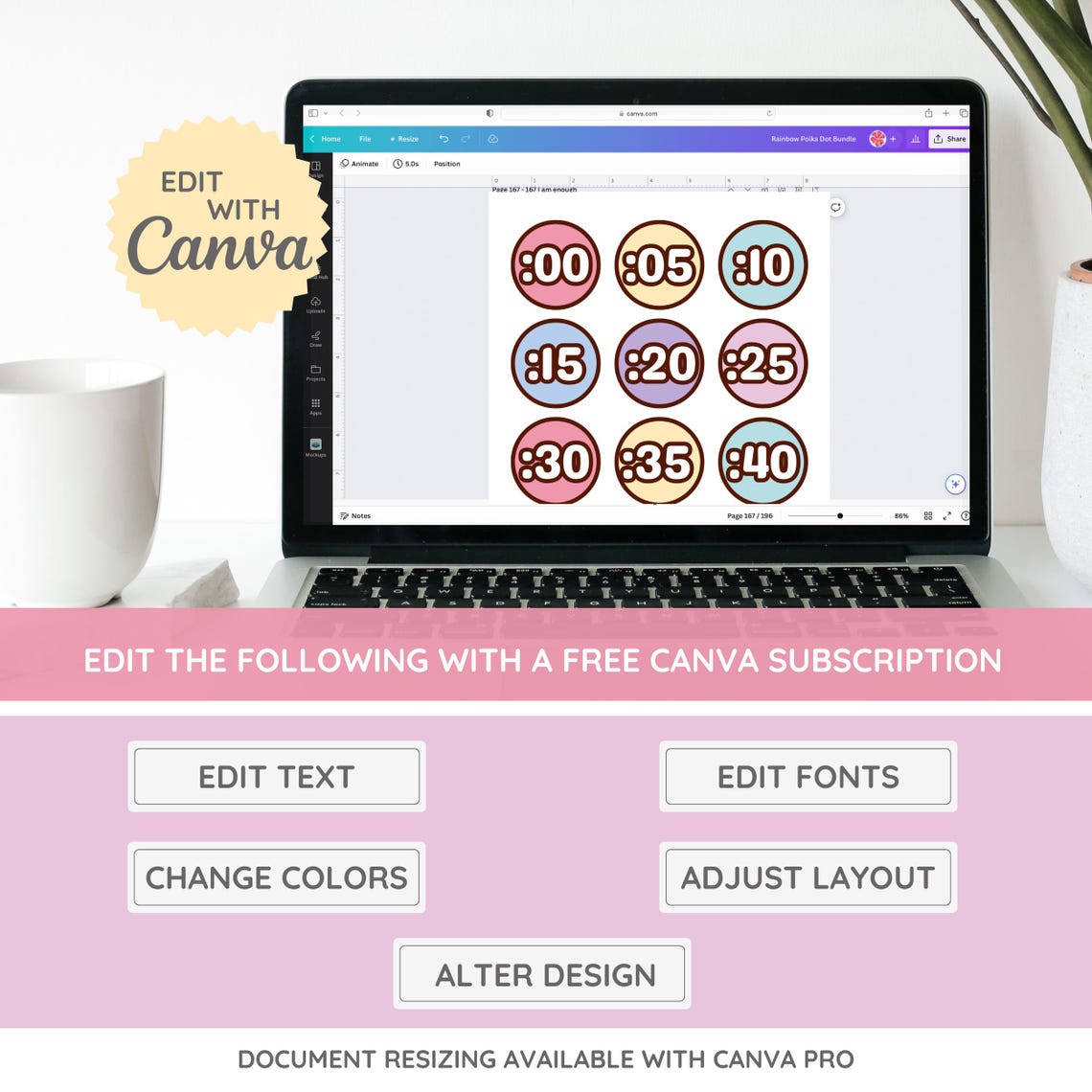 Classroom Pastel Clock Labels, Left & Right Hand Posters, Printable ...