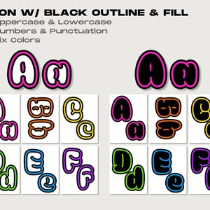 Neon Bulletin Board Bundle, Editable & Printable Neon Bulletin Board ...