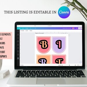 Retro Birthday Bundle, Editable Classroom Birthdays Display, Printable ...