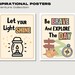 Classroom Inspirational Posters, Printable & Editable Growth Mindset ...