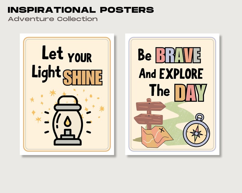 Classroom Inspirational Posters, Printable & Editable Growth Mindset ...
