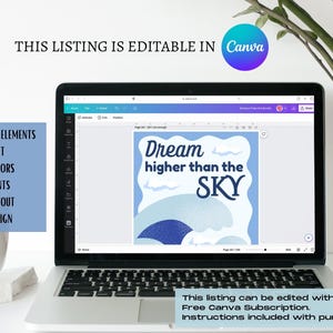 Ocean Theme Growth Mindset Posters, Printable & Editable Inspirational ...