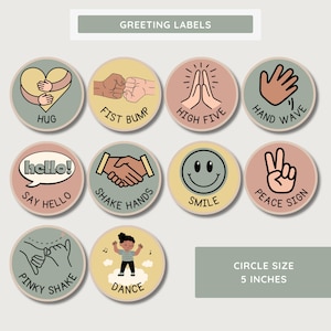 Boho Classroom Greetings Poster: Calm Daisy Decor (canva Template) - Etsy