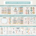 Calm Classroom Decor Set: Pastel Colors, Editable Canva Template ...