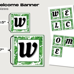 Jungle Welcome Bundle, Welcome Banner & Labels, Editable Teacher ...