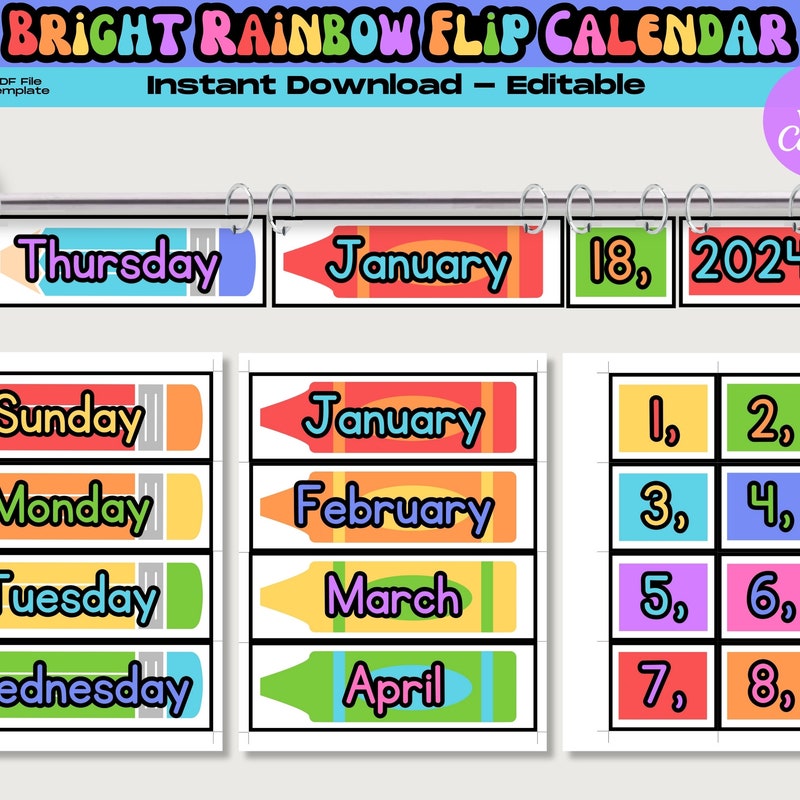 Learning Calendar - Etsy