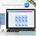 Ocean Theme Bulletin Borders: Editable Classroom Decor (canva Template ...