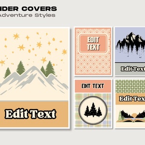 Printable & Editable Binder Covers and Spines, Classroom Organization ...