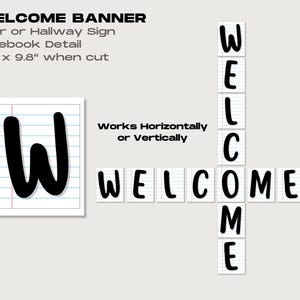 Editable Classroom Welcome Bulletin Board Kit (digital Download) - Etsy