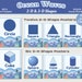 Ocean Theme 2-D and 3-D Shape Posters, Printable & Editable Shape ...