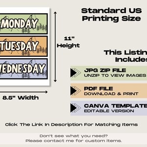 Classroom Calendar Display, Printable & Editable Calendar, Primary Ed ...