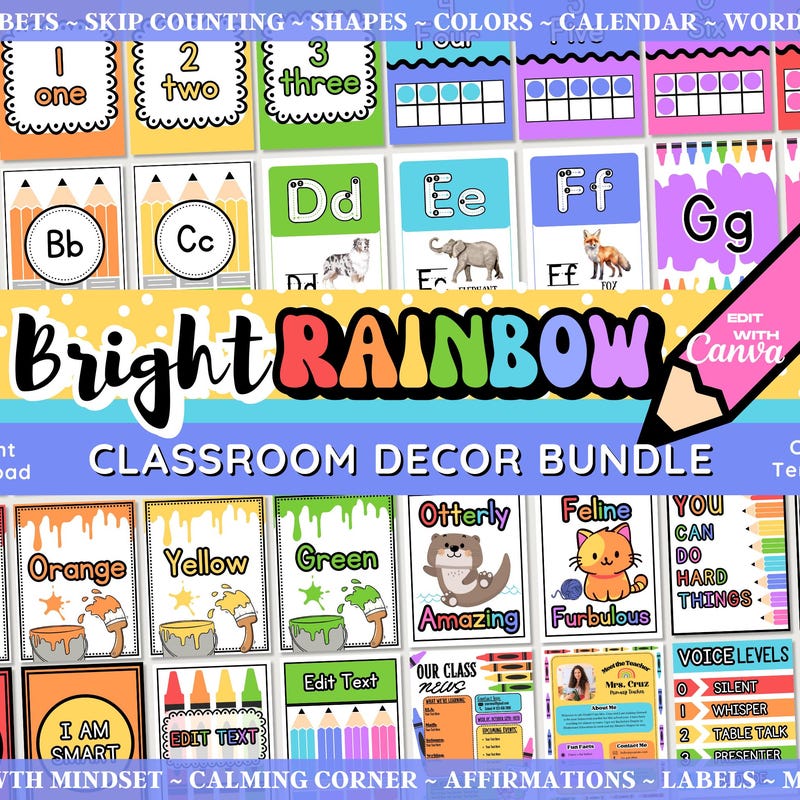 Rainbow Decor - Etsy