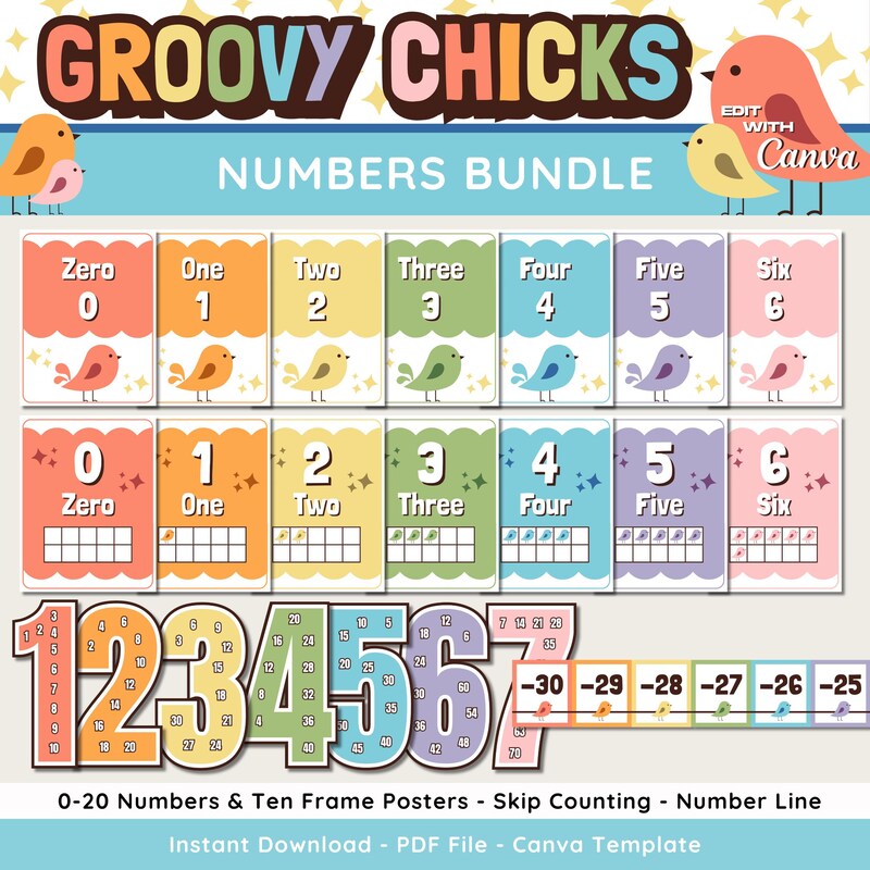 Groovy Chick - Etsy UK