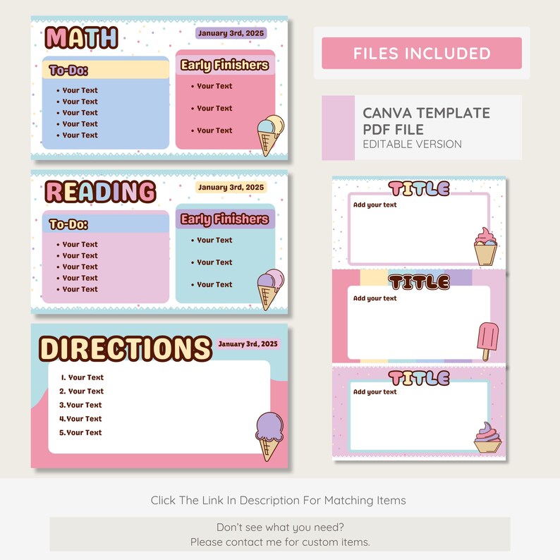Editable Classroom Slides, Education Morning Slides, Pastel Teacher ...