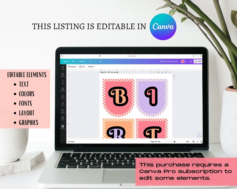 Retro Birthday Bundle, Editable Classroom Birthdays Display, Printable ...