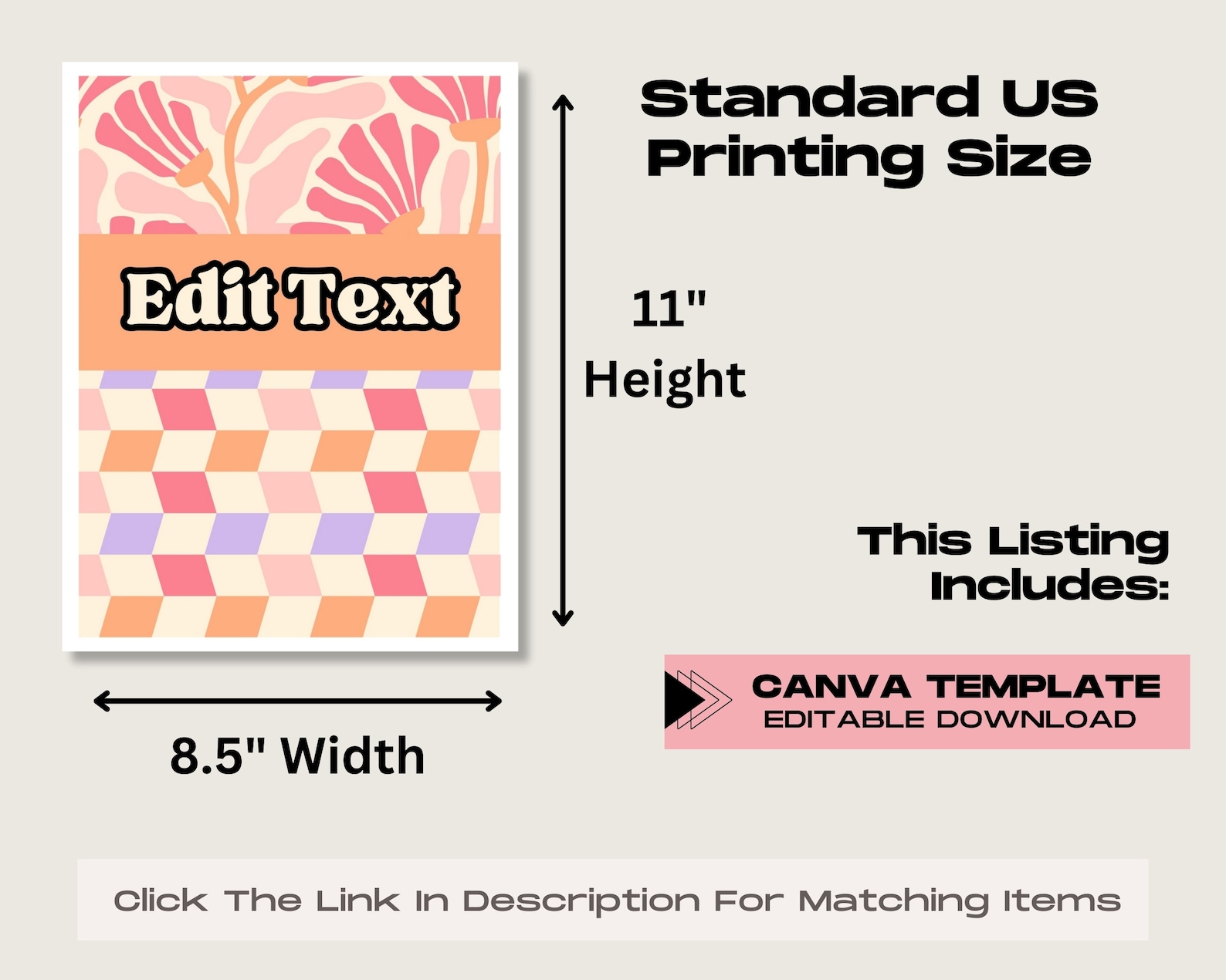 Retro Binder Covers and Spines: Editable Teacher Organization (canva ...
