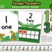 Jungle Numbers, Editable 0-20 Posters, Skip Counting, Number Line, Ten ...