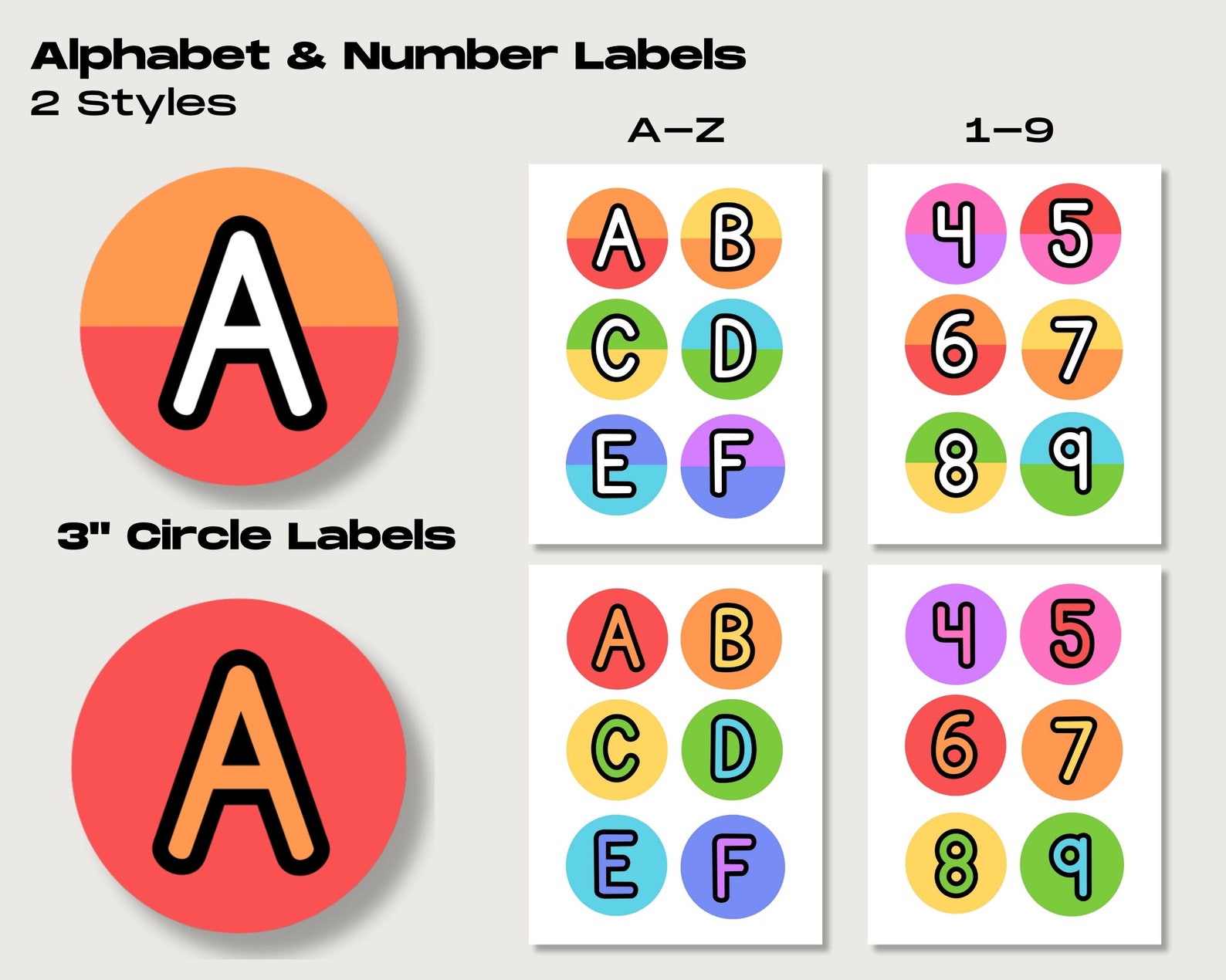 Bright Rainbow Word Wall Display, Editable Classroom Sight Word ...