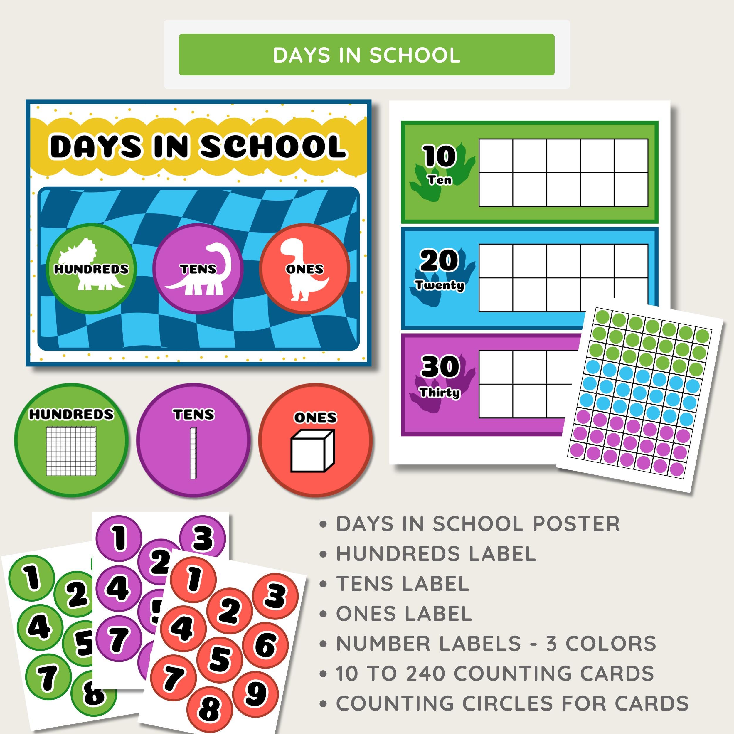 Dinosaur Classroom Calendar Kit: Editable Printable Theme (canva ...