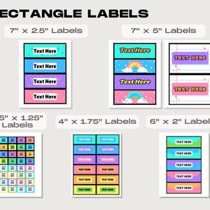 Editable Pastel Storage Labels, Printable Bright Happy Classroom Labels ...