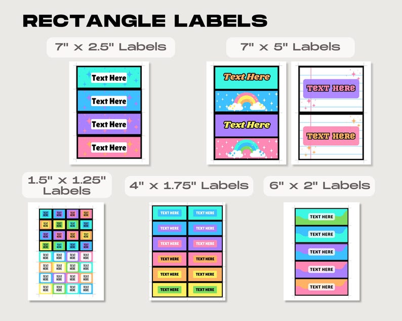 Editable Pastel Classroom Labels: Printable Storage Organization (canva ...