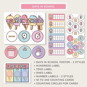 Classroom Calendar, Printable & Editable Classroom Calendar, Pastel ...