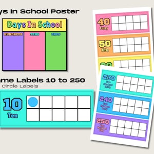 Pastel Classroom Calendar Bundle: Editable Canva Template (digital ...