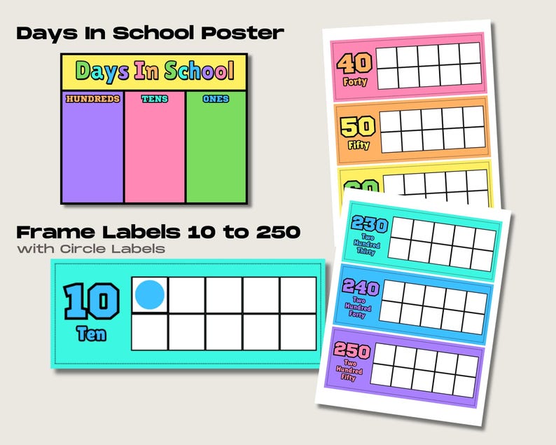 Editable Pastel Calendar Bundle, Printable Classroom Wall Calendar ...