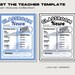 Ocean Theme Meet the Teacher and Classroom Newsletter, Printable ...