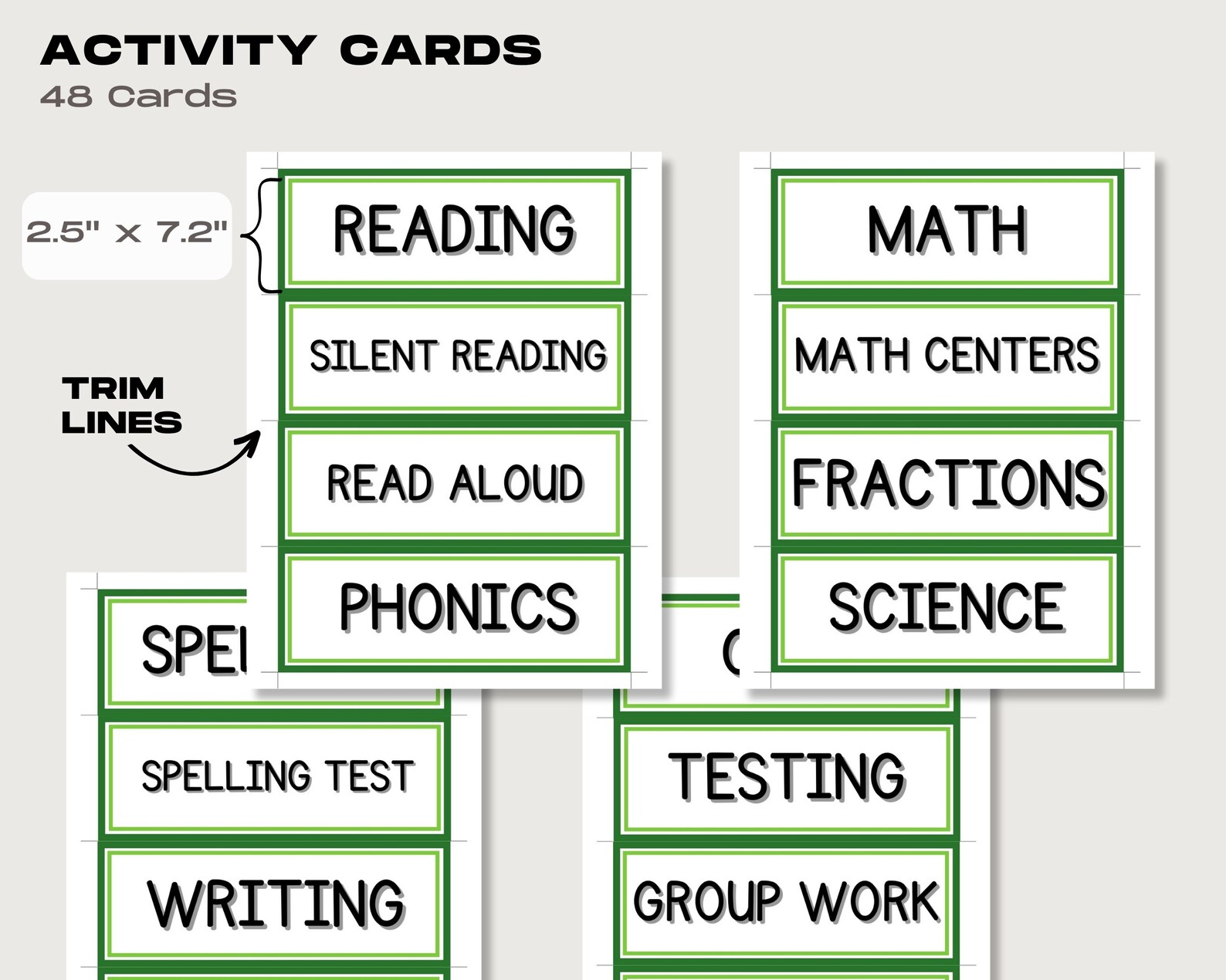 Jungle Class Schedule Display, Classroom Schedule Bundle, Editable ...
